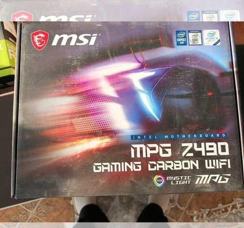 Материнская плата msi z390 gaming carbon