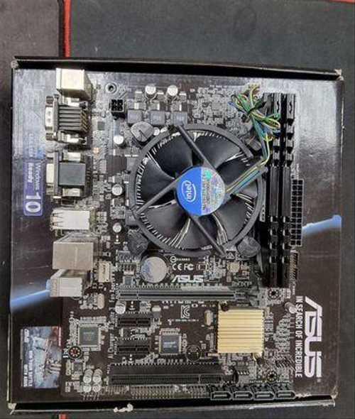 MB Asus H110M-C + CPU i5 7400 3.0Ghz + DDR4 8Gb