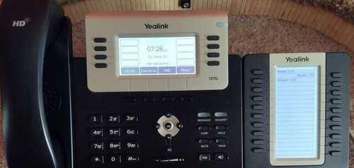 Телефон Yealink T27G + EXP20