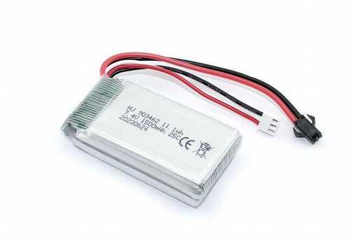 Аккумулятор Li-Pol 7.4v 903462 1500mah разъем SM
