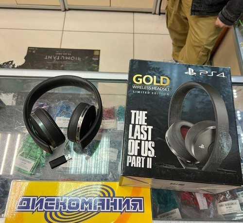 Беспроводные наушники Gold PS4 2.0 звук 7.1