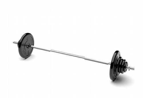 Штанга обрезиненная MB Barbell Atlet 60кг