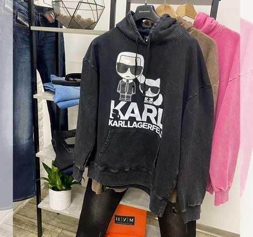 Худи мужское Karl Lagerfeld толстовка