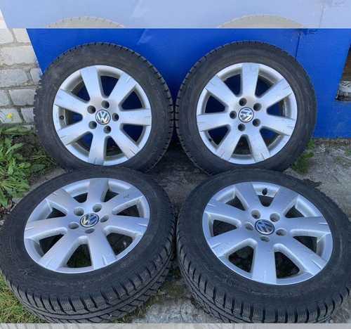 Колеса vw 205/55r16 5/112 et42 dia57,1