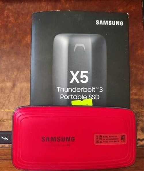 Внешний SSD диск (накопитель) Samsung X5 2TB