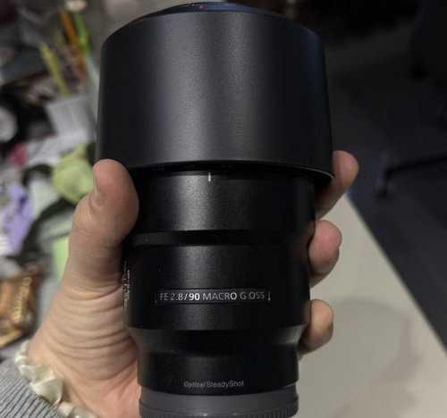 Объектив sony macro fe 2.8/90 g oss