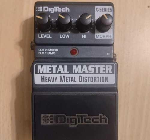 Гитарная педаль Digitech Metal Master