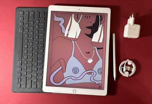 iPad 12.9 128gb + Стилус и клавиатура