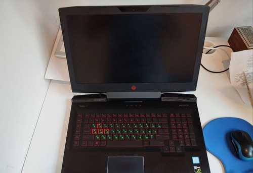 Игровой ноутбук 17.3" HP OMEN 17-an040ur, 500 ГБ, Core i7-7700HQ, RAM 16 ГБ, GeForce GTX 1050 4 ГБ
