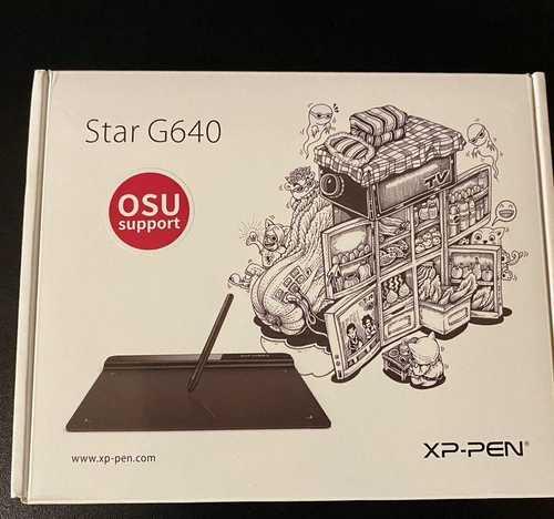 Графический планшет xp pen star g640