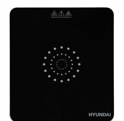 Плита Индукционная Hyundai HYC-0105 белый стеклоке