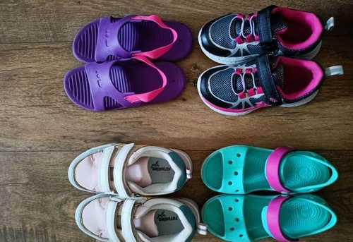 Обувь для девочки (полуботинки, туфли, чешки)