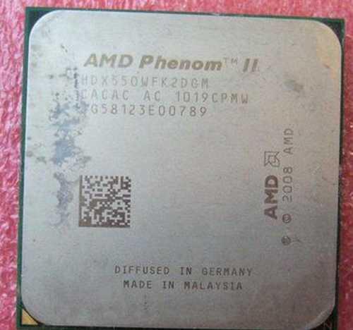 Amd phenom ii x2 550 комплект