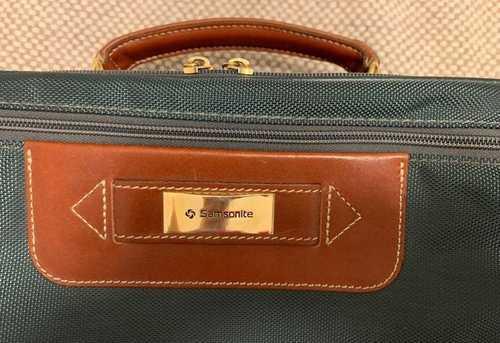 Чемодан ручная кладь Samsonite на колесах бу