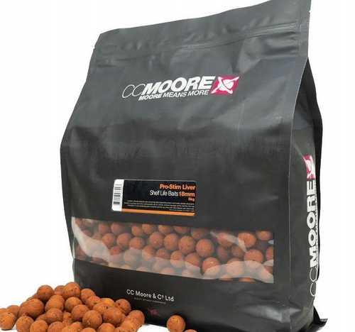 Бойлы CCMoore Pro-Stim Liver 5 kg 18 и 24mm (new 2