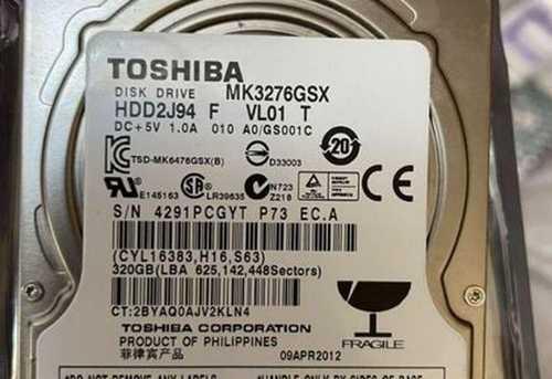Жесткий диск Toshiba 320GB hdd2j94