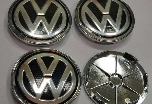 4шт Volkswagen колпаки для литых дисков 68мм/62мм