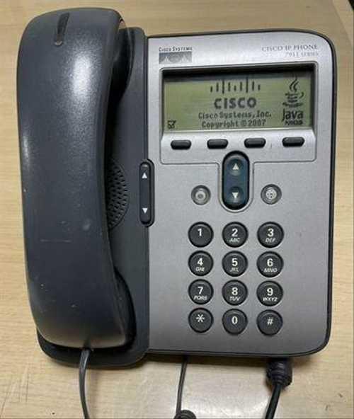 Телефон с бп в комплекте IP Cisco 7911