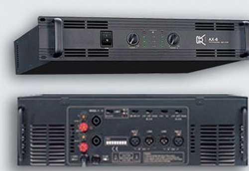 Усилитель звука CVR 2580W AX-6 Pro Stereo Кросс