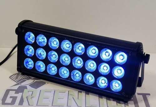 LED PAR 24x4 rgbw бесшумная панель для заливки