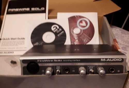 Внешняя звуковая карта M-Audio FireWire Solo