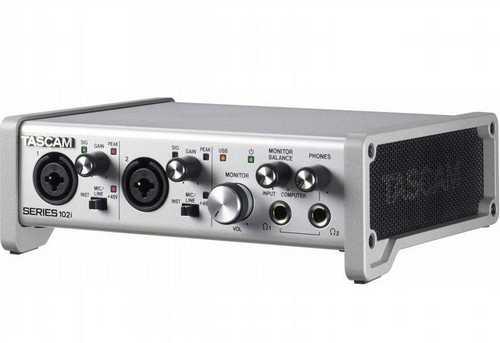 Внешняя звуковая карта USB tascam series 102i