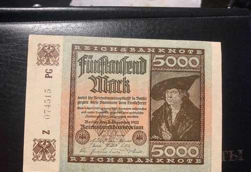 Банкнота германии старинная