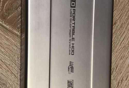 Внешний жесткий диск HDD 80 гб, б/у
