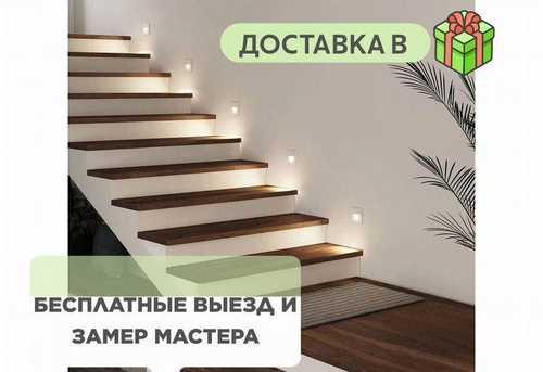 Стеклянные перила для лестниц