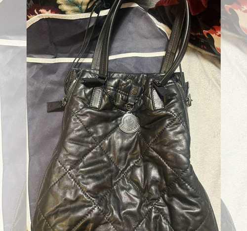 Сумка натуральная кожа moncler