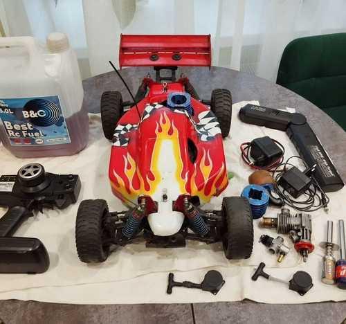 Багги с nitro двс
