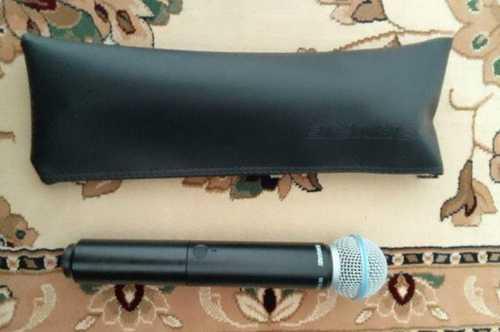 Микрофон shure blx2 b58 + приемник shure blx4r