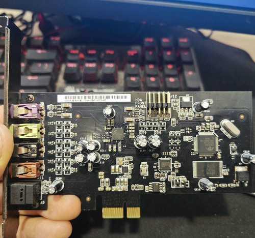 PCI-E Звуковая карта asus Xonar SE 5.1