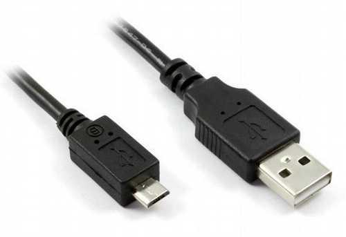 Кабель USB2/microB (5pin) 3м (экран) Cablexpert