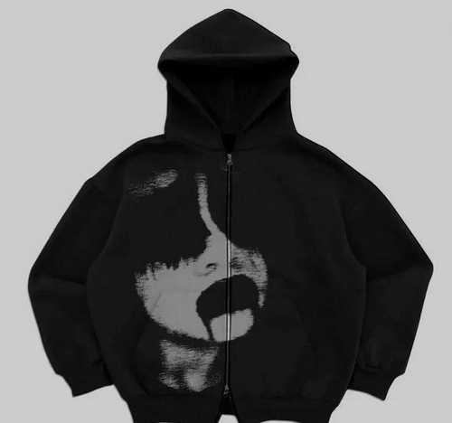 Зип худи oversize y2k