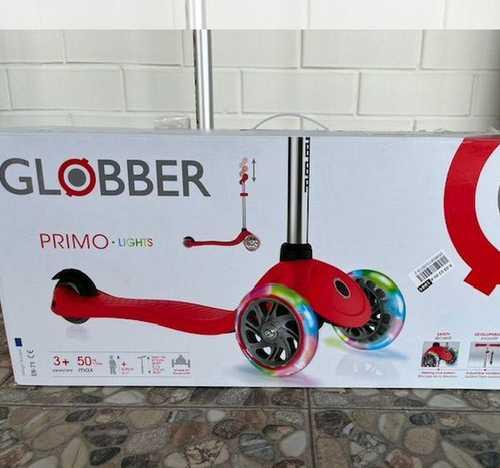 Самокат трехколесный globber