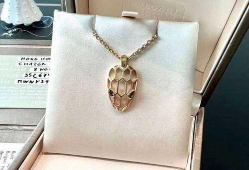 Золотое колье Bvlgari 14гр