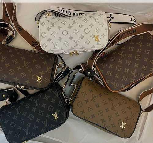 Модная сумка через плечо Louis Vuitton для женщин