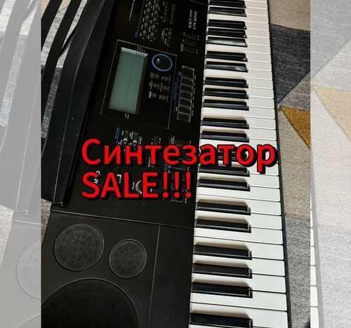 Синтезатор casio ctk 6200 + стойка в подарок