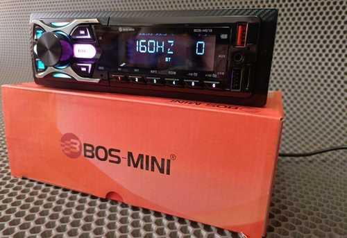 Магнитола bos mini n573 с блютуз новая