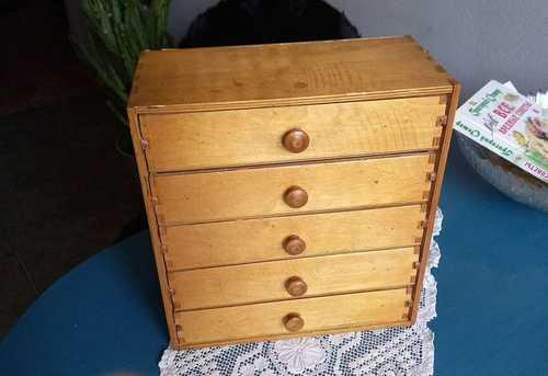 Ящик деревянный от швейной машины СССР