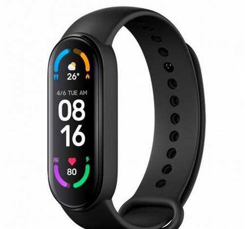 Фитнес браслет Xiaomi Mi SMART Band 6, черный