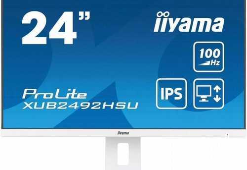 Монитор Iiyama ProLite XUB2492HSU-W6 23.8, IPS, 10