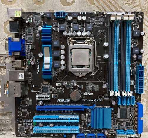 Материнская плата Asus P7H55-M PRO lga 1156