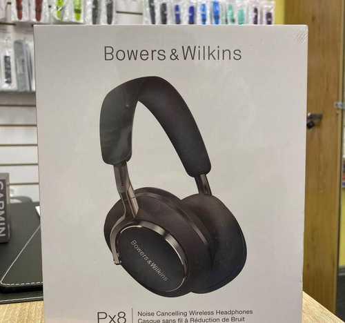 Bowers & Wilkins PX8 Black Наушники Новые