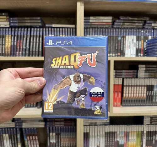 Диск Shaq Fu a Ledend Reborn ps4 новый