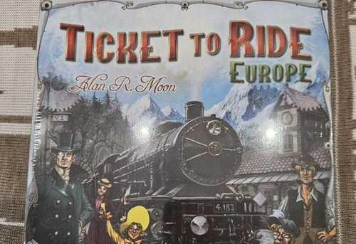 Настольная игра Билет на поезд Европа