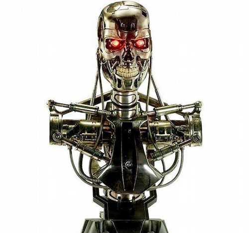 Terminator Life Size bust sideshow prime 1 studio