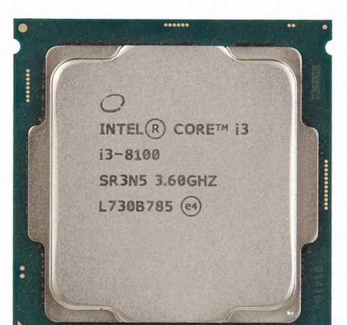 Процессор i3 8100