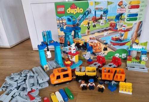 Грузовой поезд Lego duplo 10875